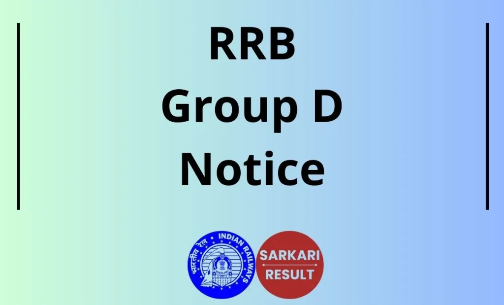 RRB Group D Notification 2026 (OUT), 22000+ New Vacancy Apply Online ...